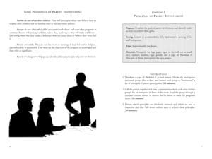 Activities for Parent Groups: Structured Developmental Activities