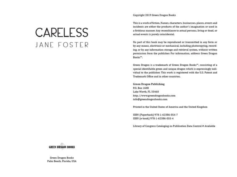 Careless - Green Dragon Books
